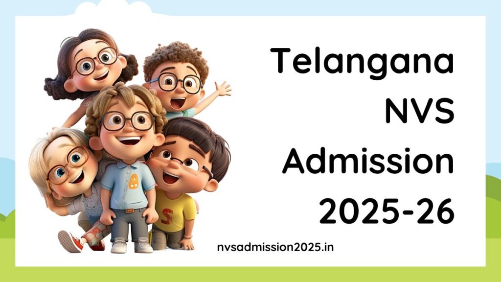 Telangana NVS Admission 2025-26: Selection List Result of 09 School ...